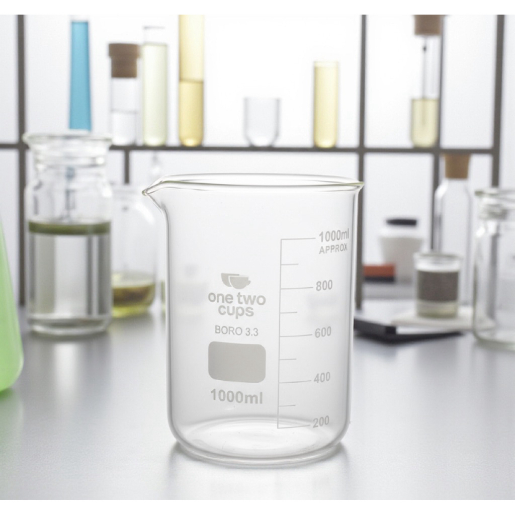 Jual Beaker Glass 1000 ML / Beaker Kaca Borosilikat l Gelas Ukur Kimia ...