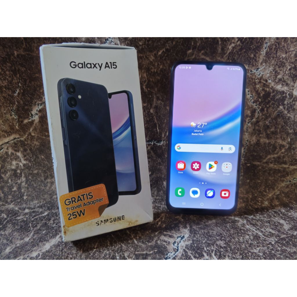 Jual Second Samsung A15 8/128 Hp dosbook | Shopee Indonesia