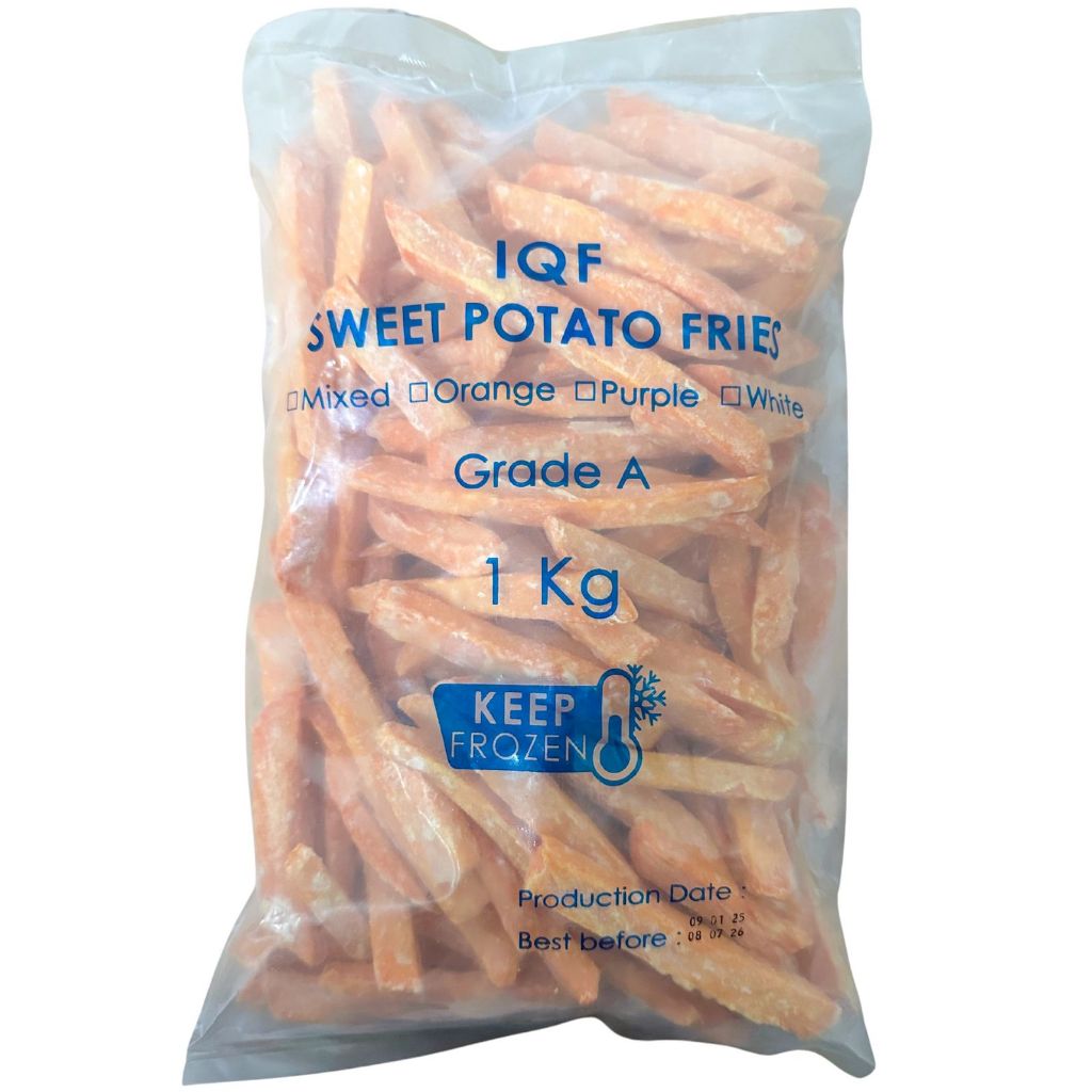 Jual Frozen Sweet Potato/Ubi Coated Beku Orange 1 Kg | Shopee Indonesia
