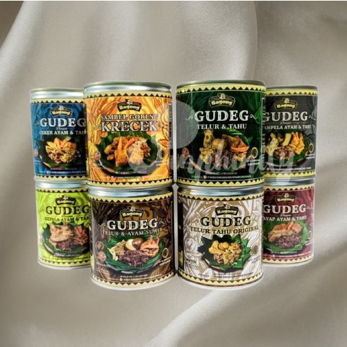 Jual Gudeg Kaleng Bagong|ResepYu Djum Kaleng Asli Jogja Halal | Shopee ...