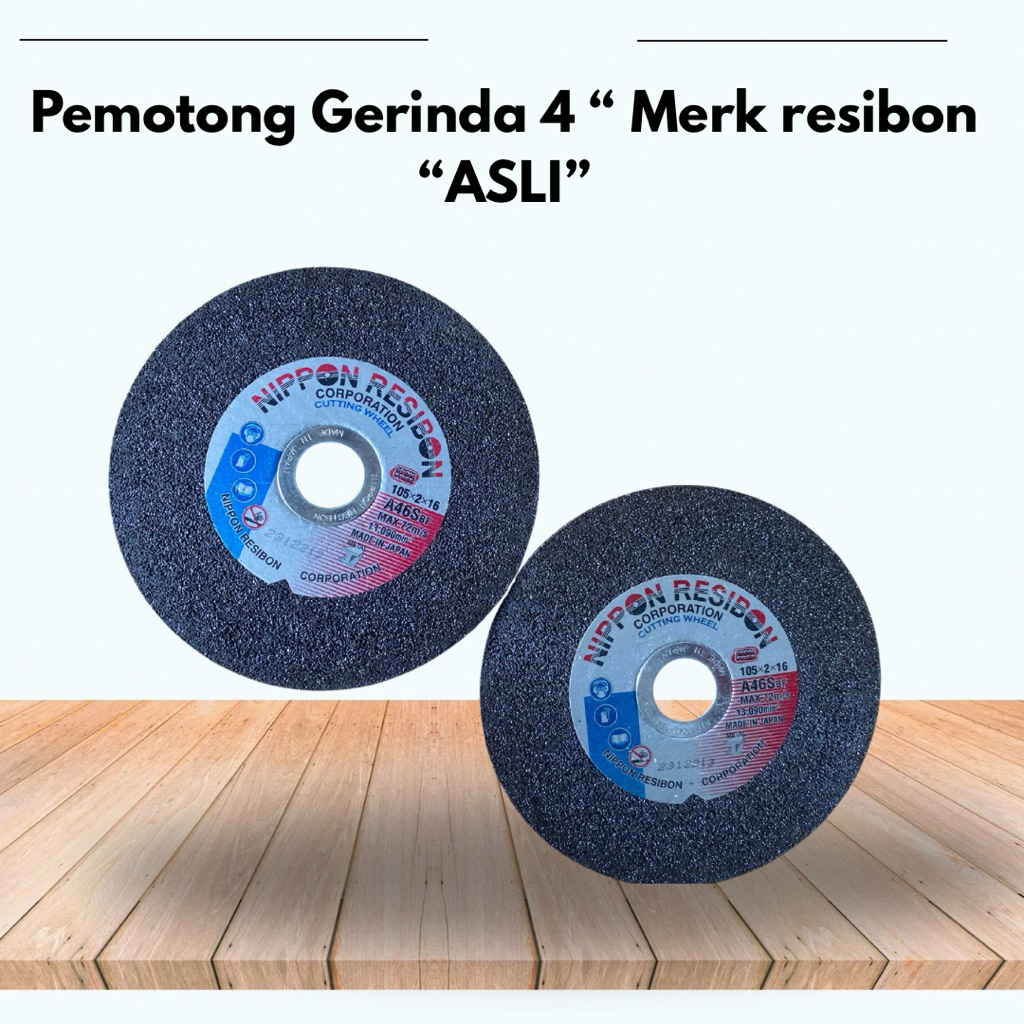Jual Mata gerinda potong besi merk Resibon 4” | Shopee Indonesia