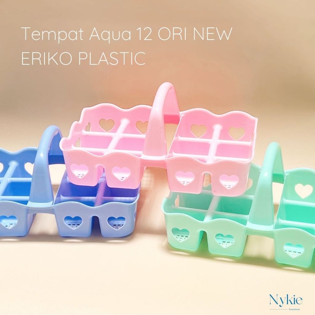 Jual Rak Aqua / Tempat Aqua Gelas Plastik 12 ORI NEW ERIKO PLASTIC ...