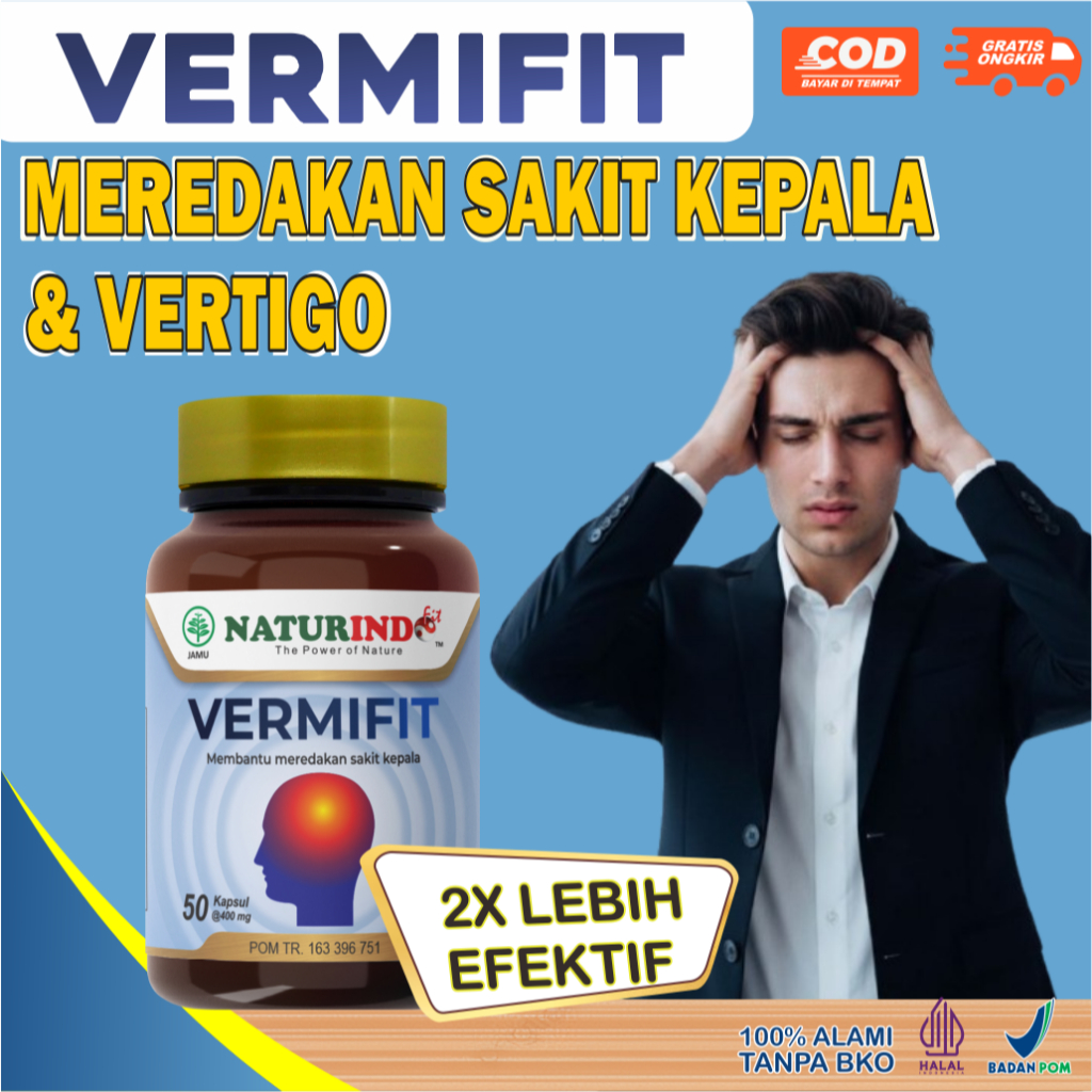 Jual Obat Vertigo Herbal Obat Pusing Kepala Alami Obat Sakit Kepala ...