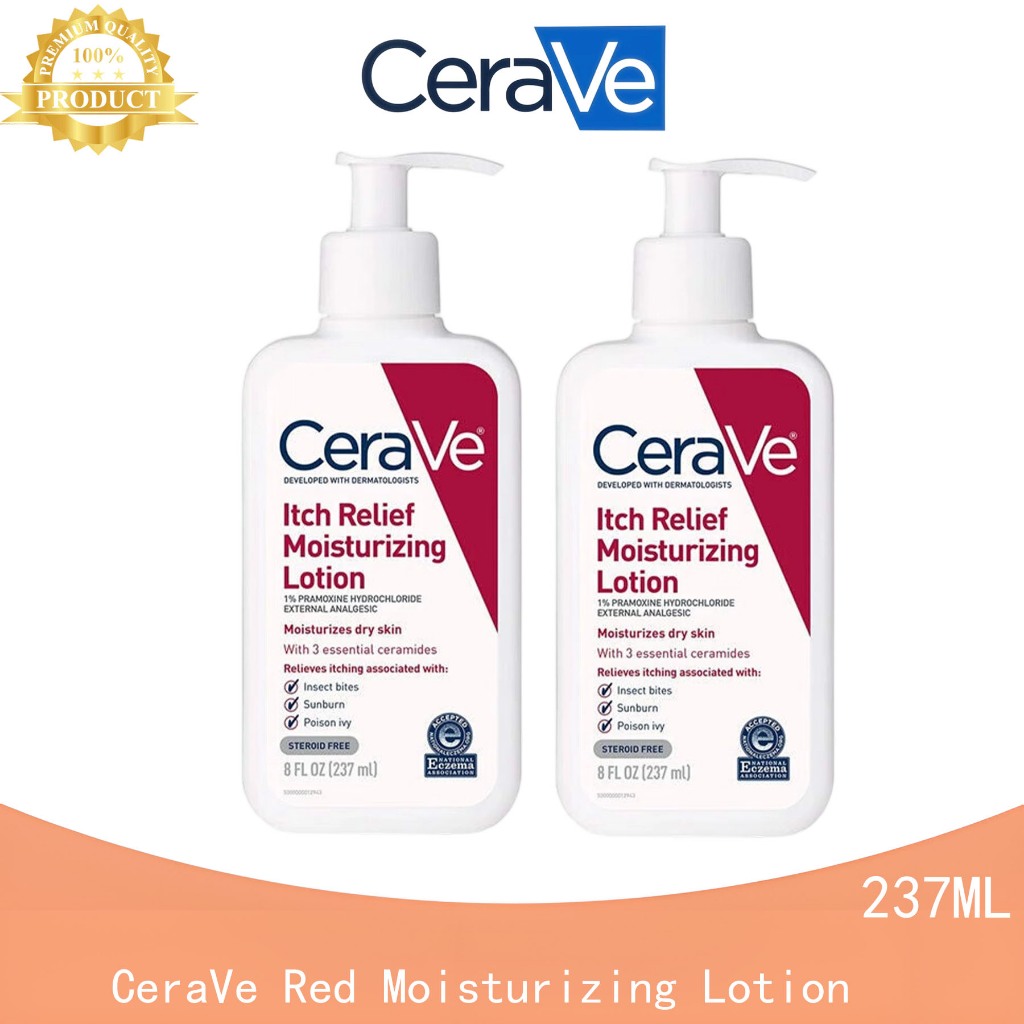 Jual CeraVe Red Moisturizing Lotion 237mlSoothes dryness and discomfort ...