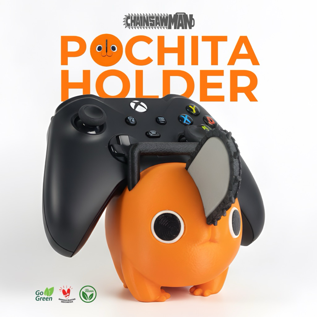 Jual Pochita Holder Chainsaw Man Dudukan Controller Gamepad Stand PC ...