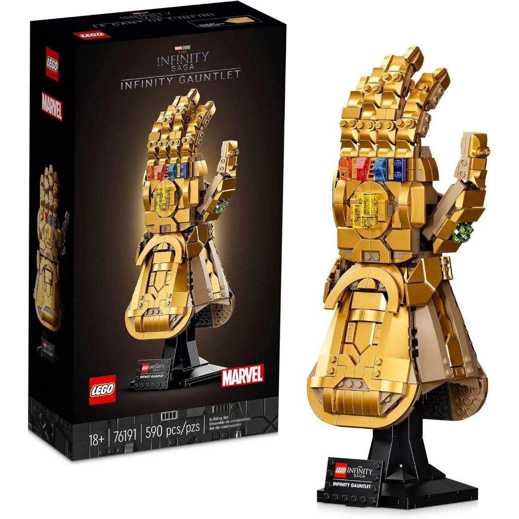Jual LEGO Marvel Infinity Gauntlet Set 76191 Collectible Thanos Glove ...