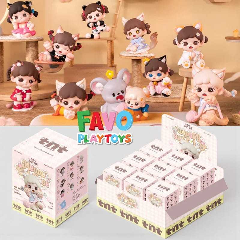 Jual TNT SPACE x Zoraa Meow Cat Face Mini Series Blind Box | Shopee ...