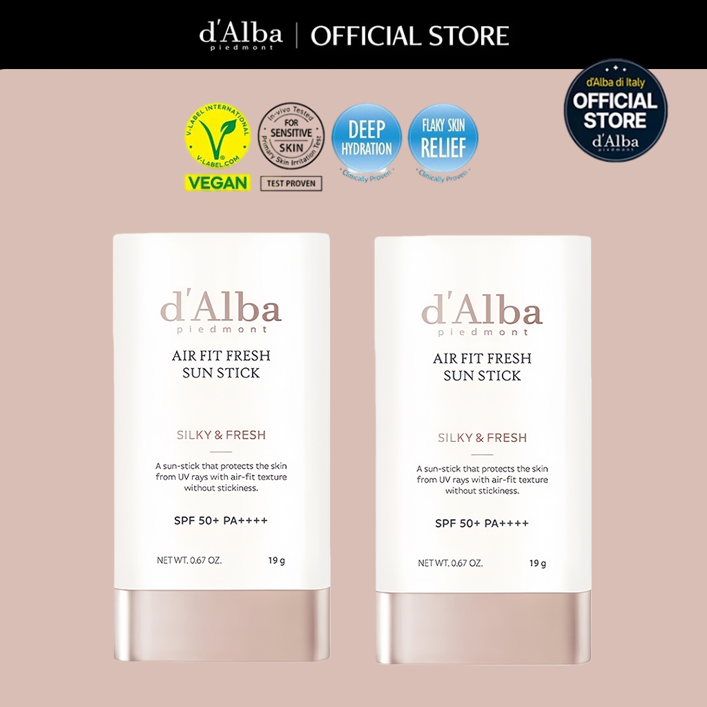 Jual d’Alba Air Fit Fresh Sun Stick 19gr(2Pcs) | Shopee Indonesia