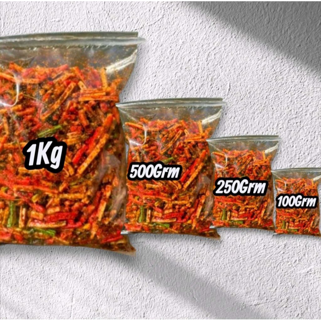 Jual Seblak Krupuk Beton Krupuk Jaat kering pedas daun jeruk | Shopee ...