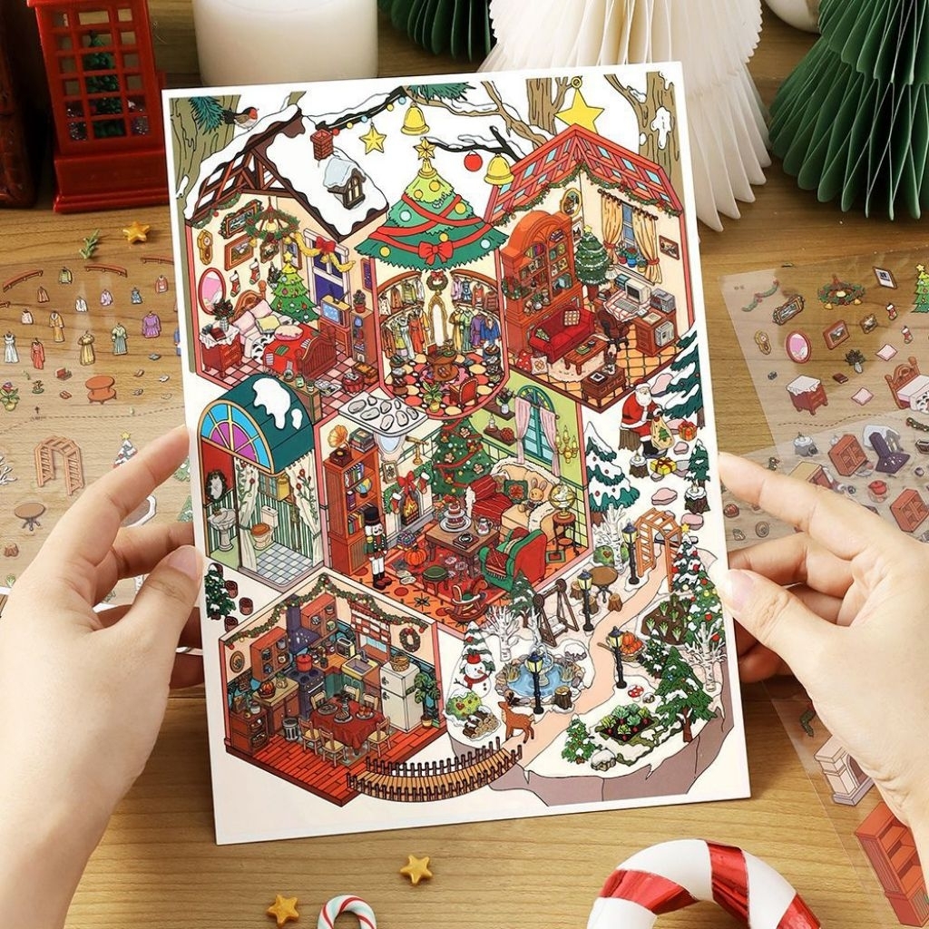 Jual GivMiMor IFM Scenery Sticker Adegan | Shopee Indonesia
