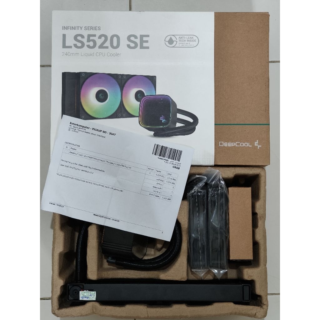 Jual Deepcool LS520 SE ARGB garansi resmi Tahun 2030 - AIO CPU Cooler ...