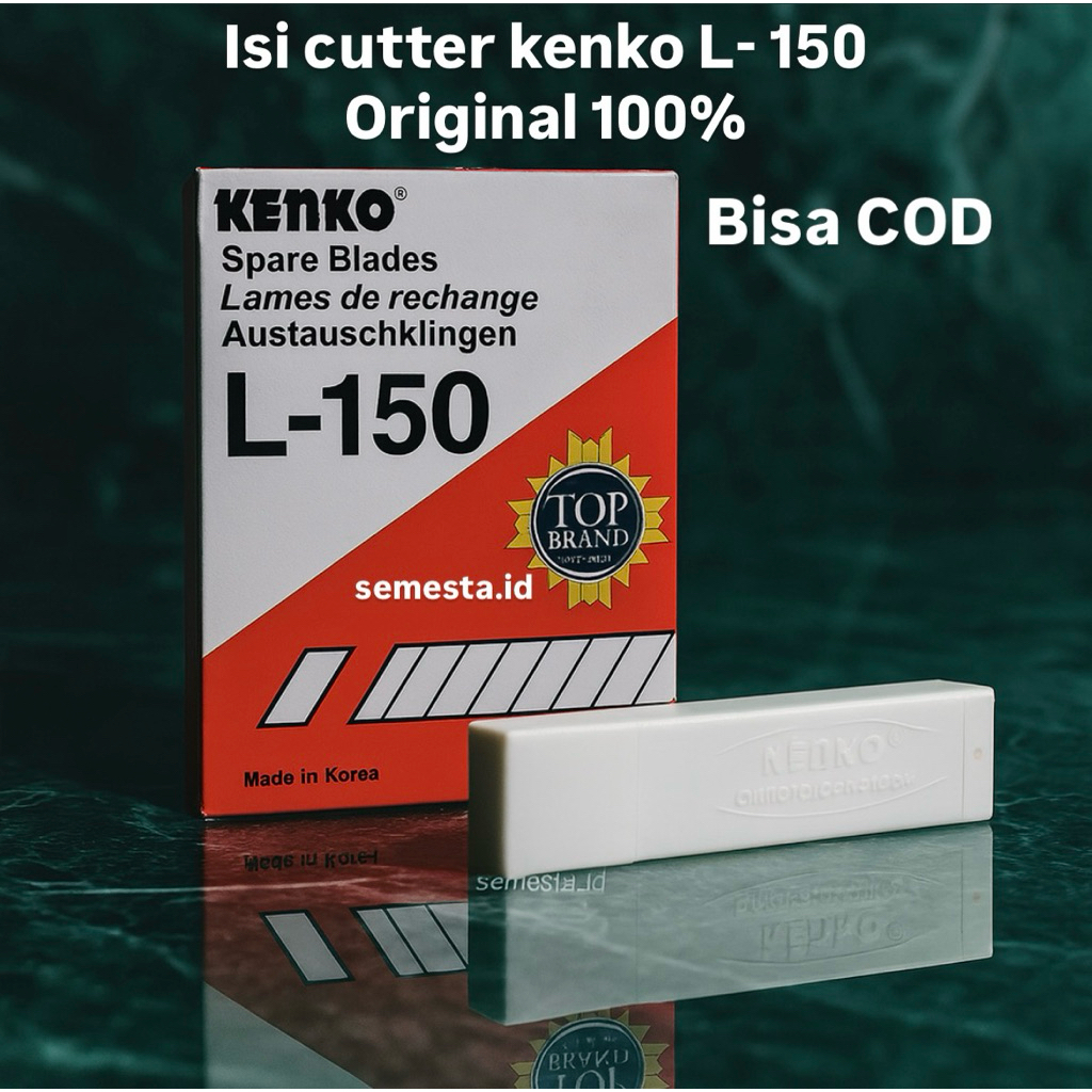 Jual Refill Isi Cutter Besar Kenko L-150 L150 Eceran 5 pcs [HARGA PER ...