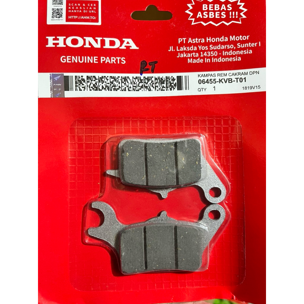 Jual Kampas Rem Depan Motor Honda Beat & Vario | Shopee Indonesia