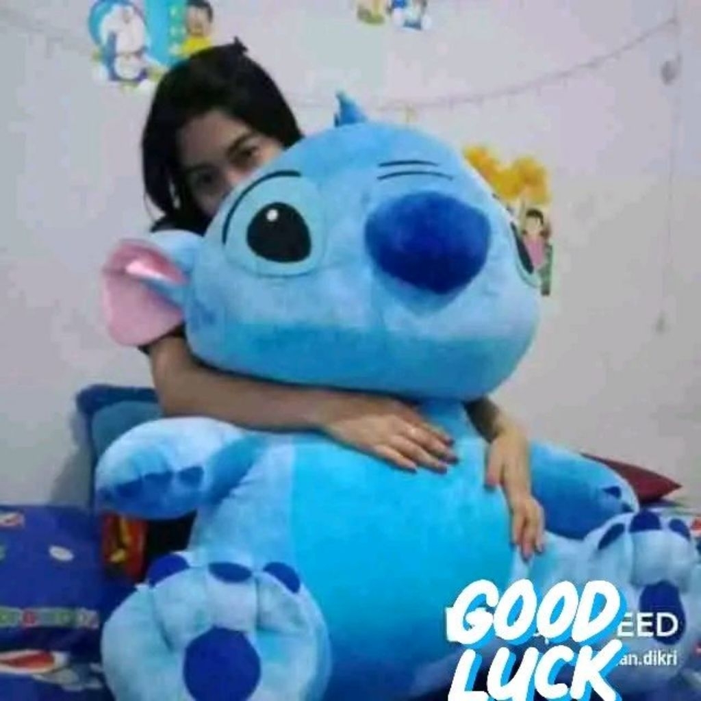 Jual Boneka stich super jumbo/stitch super besar | Shopee Indonesia