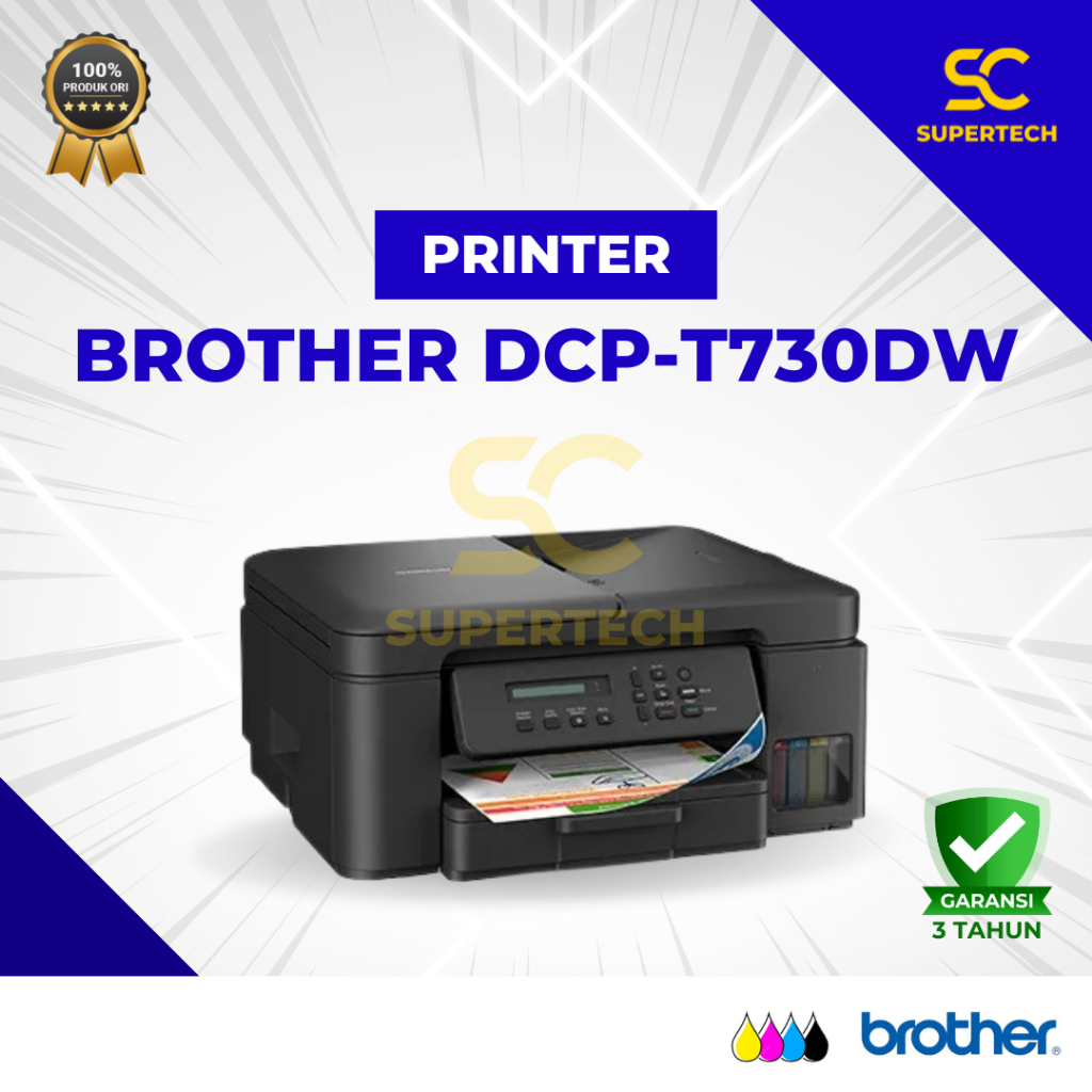 Jual BROTHER DCP-T730DW Printer Ink Tank Wireless All-in-One ...