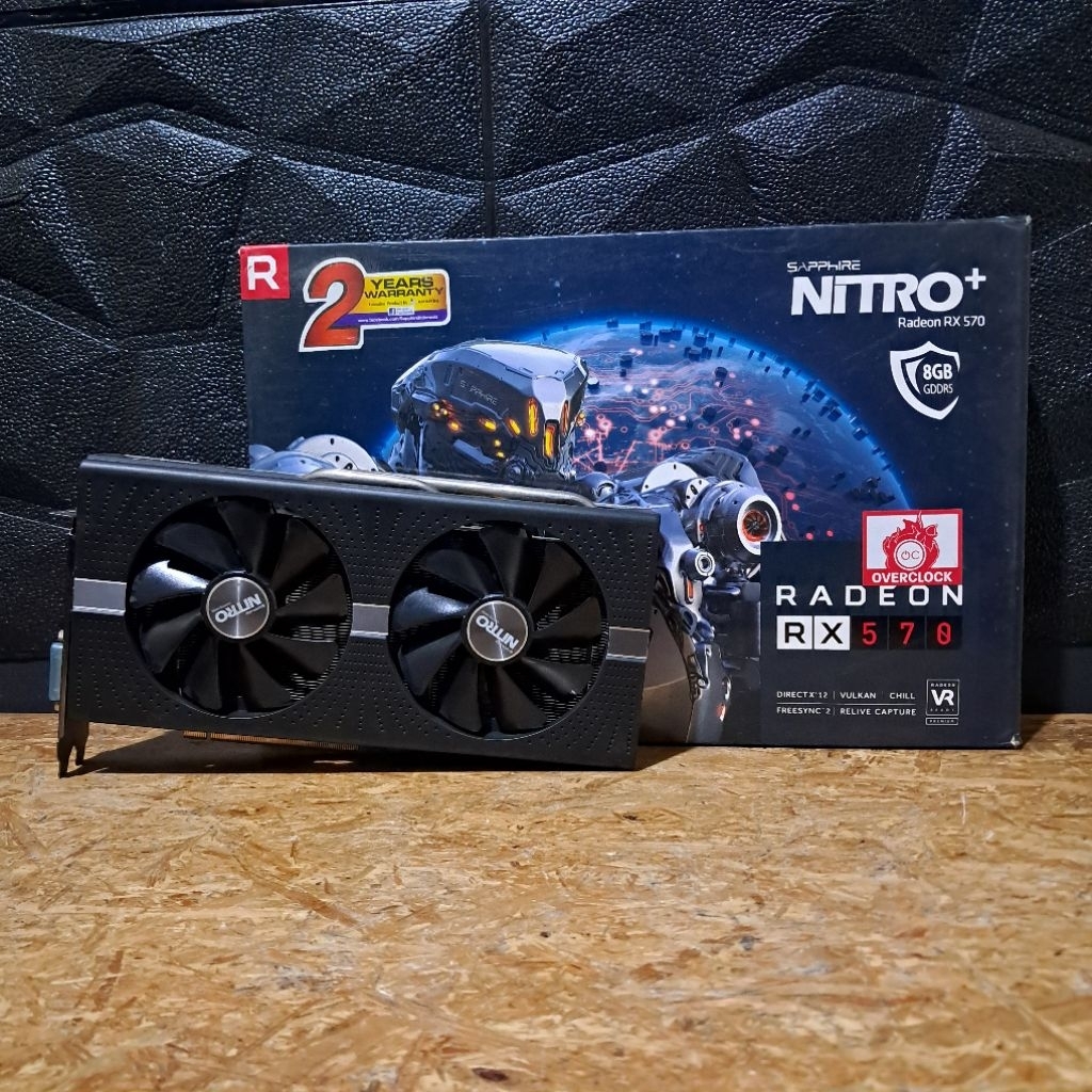 Jual SAPPHIRE NITRO+ RADEON RX 570 8GB GDDR5 | RX 560 4GB GDDR5 ...