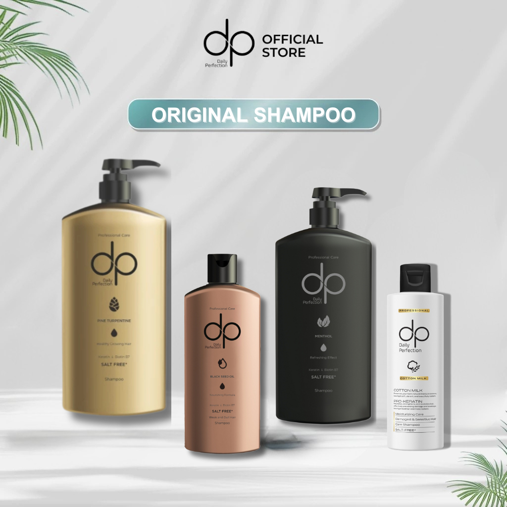 Jual DP Daily Perfection Original Shampoo - Salt Free, SLS Free ...