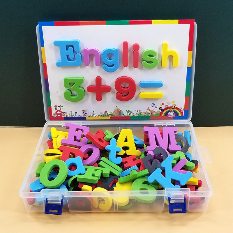 Jual Huruf Magnet Besar Kecil Angka Alphabet Alfabet | Shopee Indonesia