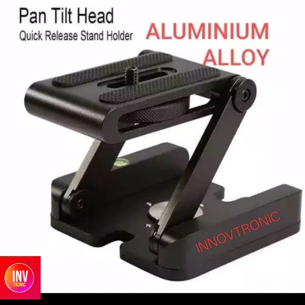 Jual Aluminium Alloy Tripod Z Flex Flexible Pan Tilt For DSLR Camera ...