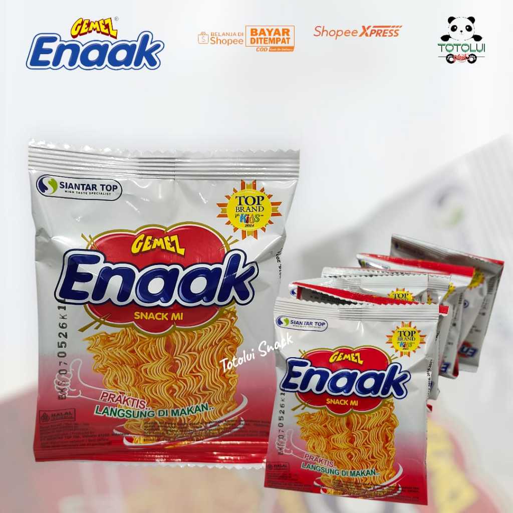 Jual SNACK MIE GEMES ENAK MIE KREMES VIRAL 1 RENCENG 10 PCS | Shopee ...