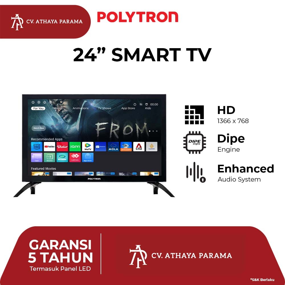Jual Led TV Polytron PLD 24CV1869 Smart Lite Digital TV 24 Inch ...