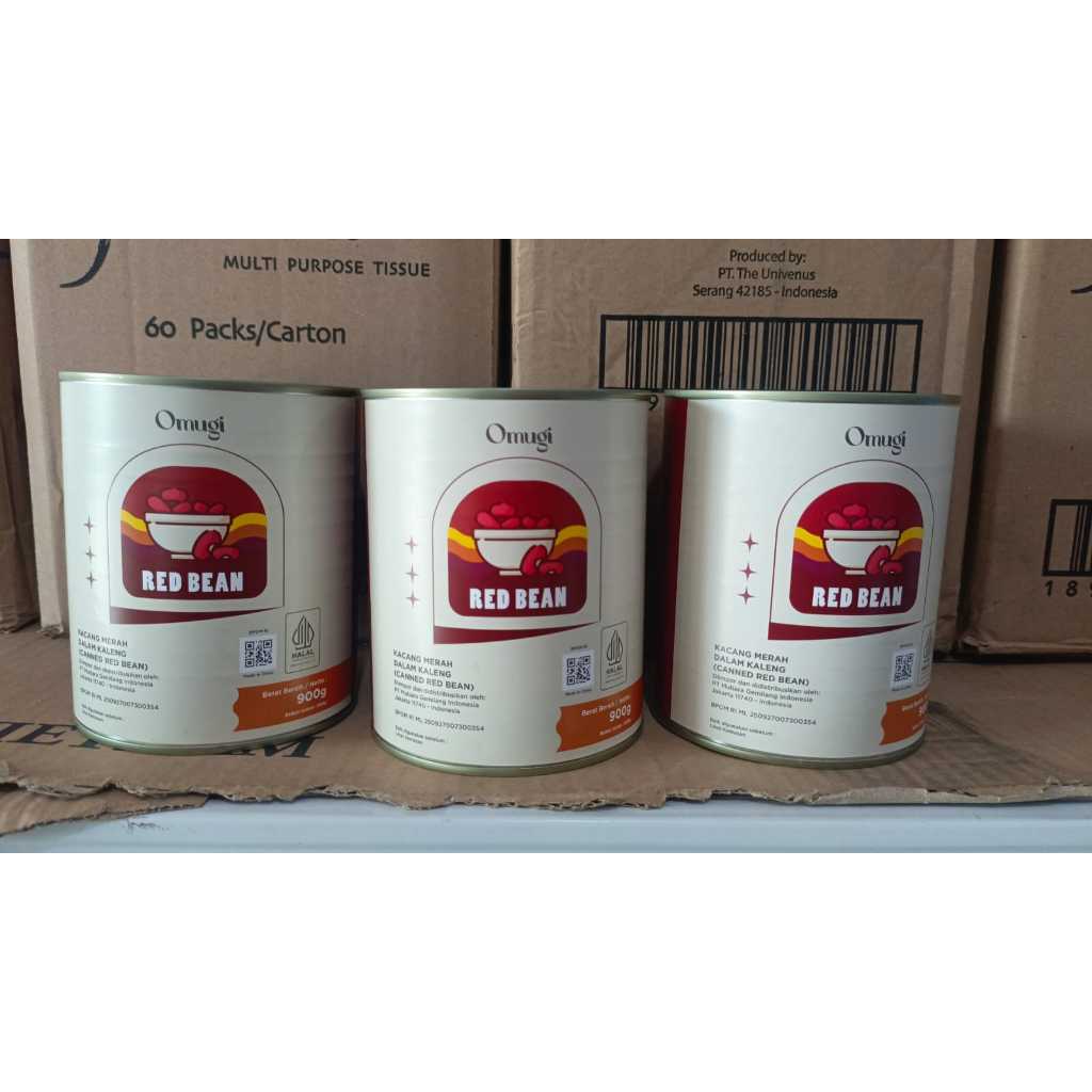 Jual @900GRAM / KALENG TOPPING - Red bean Taiwan / kacang merah siap ...