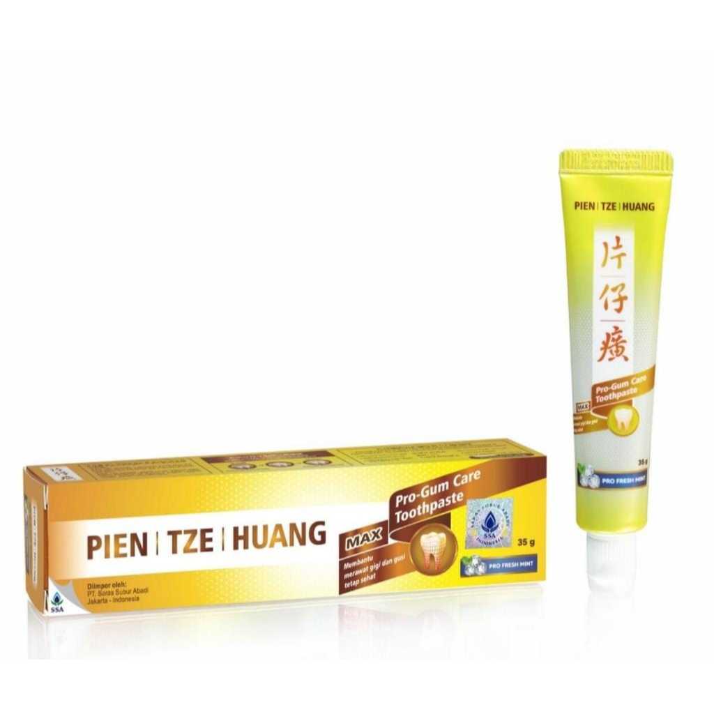 Jual Pro Fresh Mint Toothpaste - Odol Pien Tze Huang 35g | Shopee Indonesia