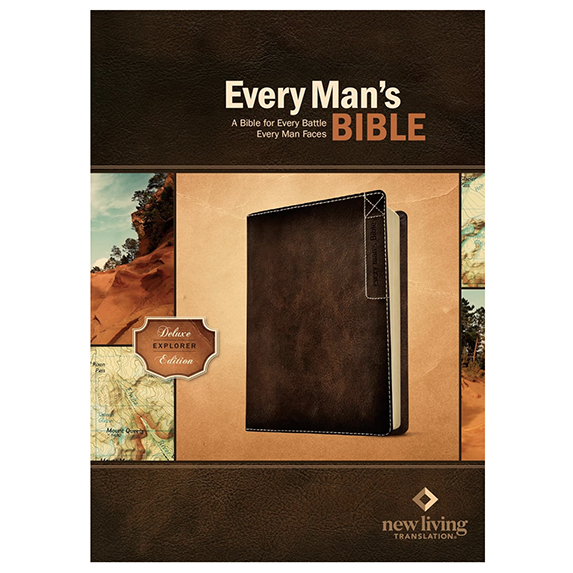 Jual Every Man's Bible-NLT Deluxe Explorer: New Living Translation ...