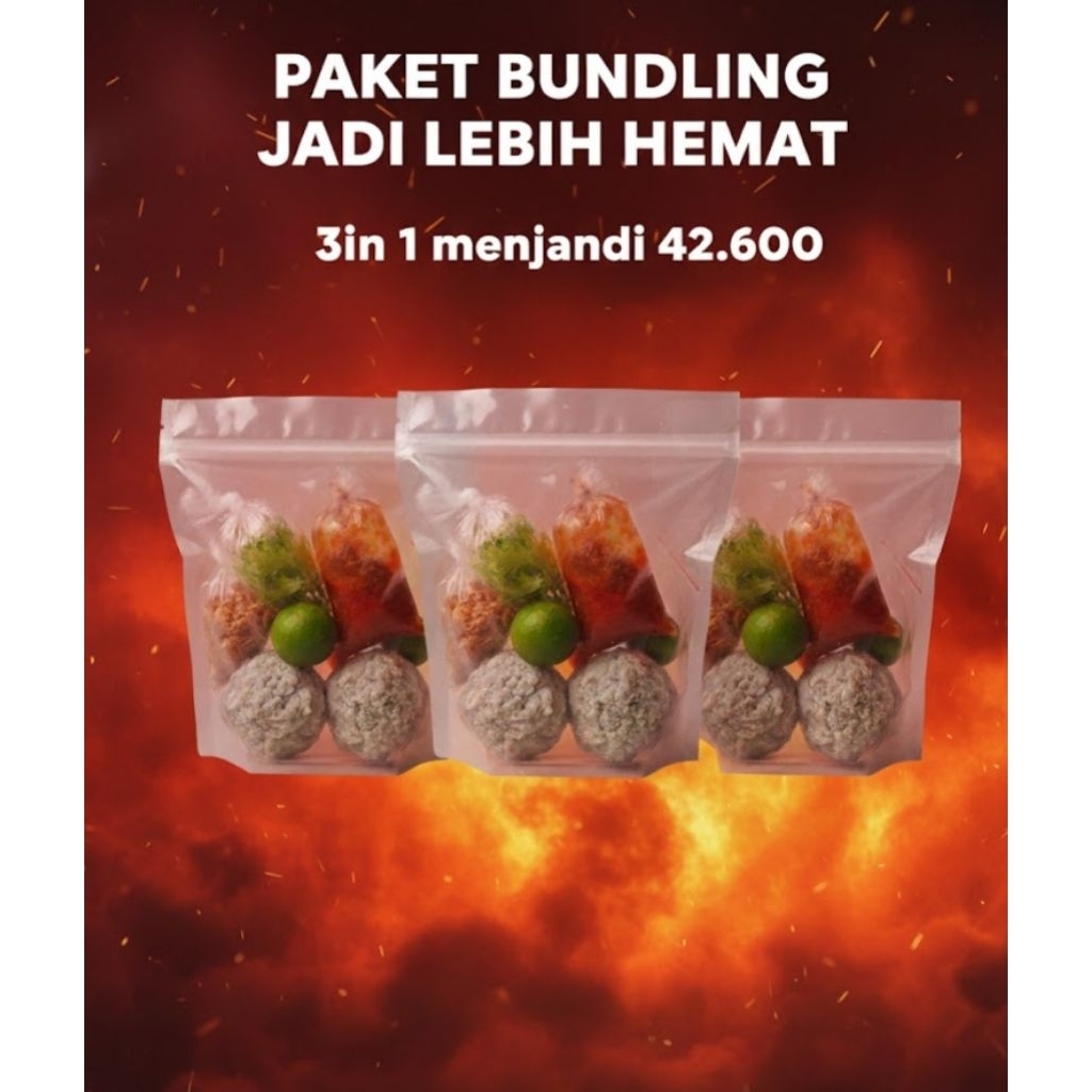 Jual BAKSO IKAN KHAS MALIMPING/PAKET BUNDLING/BAKSO IKAN KUAH MERAH ...