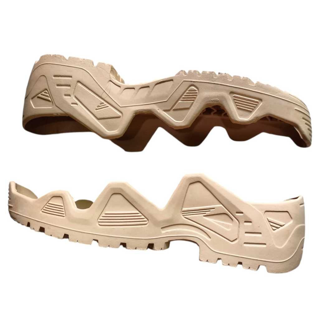 Jual Outsole Model lowa terbaru warna krem Outsole karet mentah anti ...