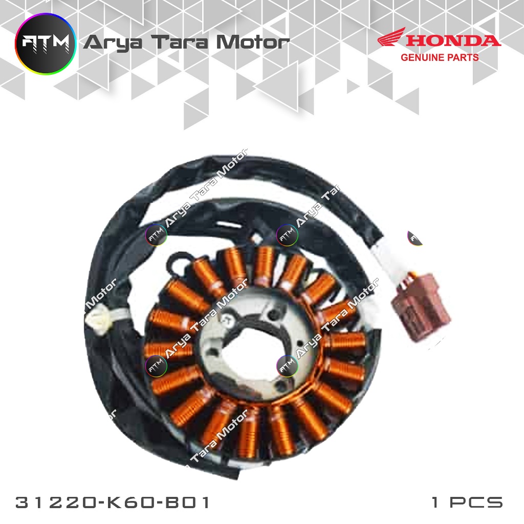 Jual Spull Assy / Stator Assy Vario 125 eSP K60 (2015 - 2017) AHM ...