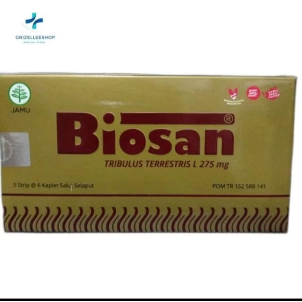 Jual BIOSAN BOX ISI 30 tablet | Shopee Indonesia