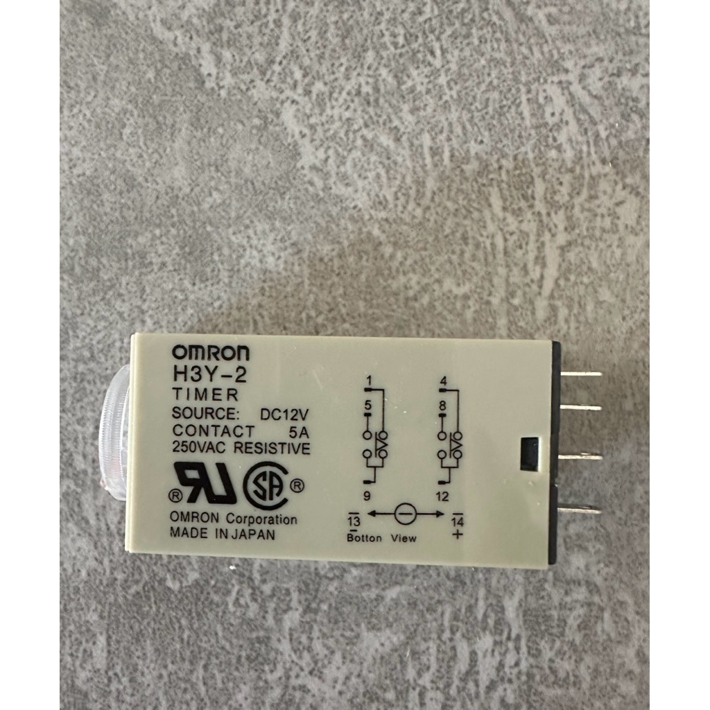Jual TIMER OMRON H3Y2 12VOLT 30 DETIK | Shopee Indonesia