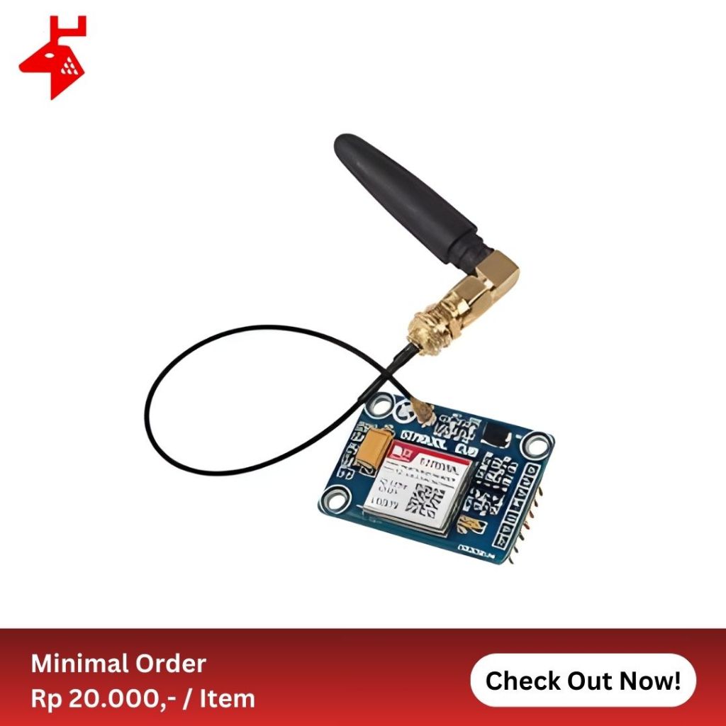 Jual SIM800L V2.0 5V Wireless GSM GPRS Module Board Micro SIM Antenna ...