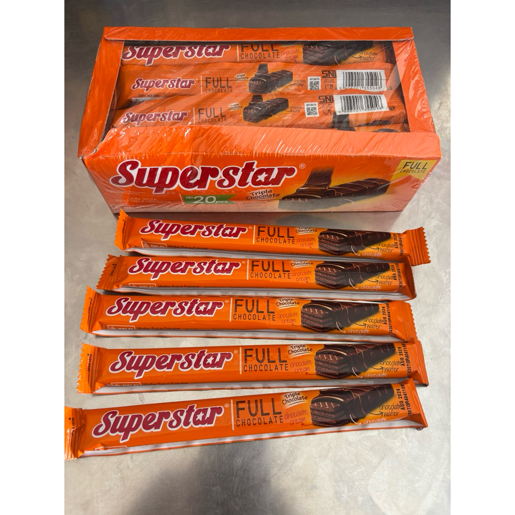 Jual Superstar Wafer 1 Box (20pcs) | Shopee Indonesia