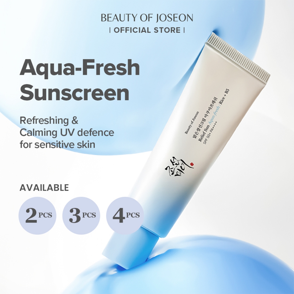 Jual Beauty of Joseon Sunscreen Aqua-Fresh 50ml Set | Shopee Indonesia