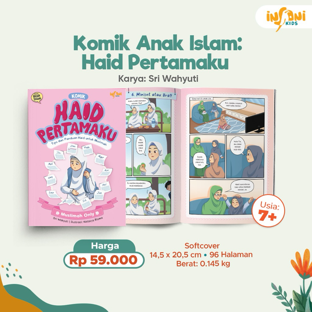 Jual Buku Tanda Merah di Masa Akil Balig Anak Perempuan GIP | Shopee ...