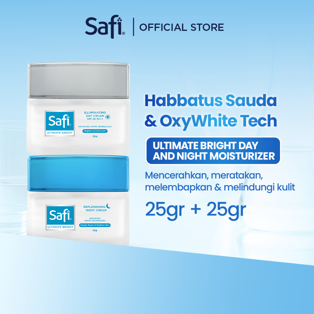 Jual SAFI - Ultimate Bright - Day & Night Moisturizer Package ...