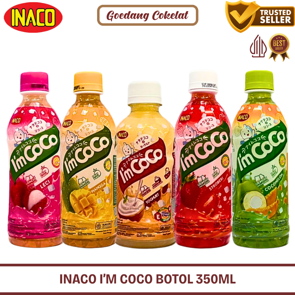 Jual INACO I'm Coco Minuman Nata De Coco Rasa Mango Lychee Strawberry ...