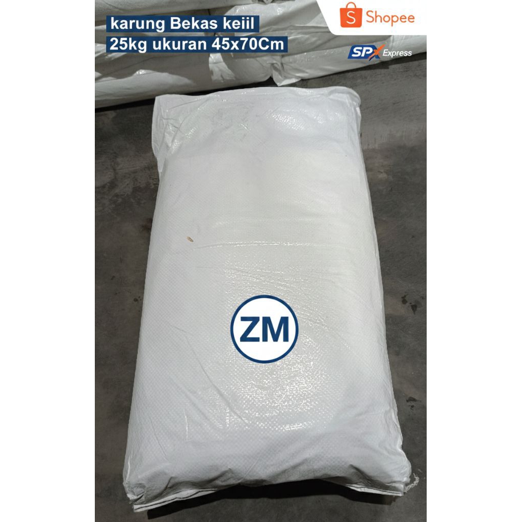 Jual karung bekas 45x70cm 25kg, tebal dan kuat untuk isi puing & tanah ...