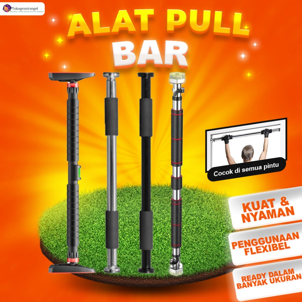 Jual PULL UP BAR DINDING PINTU DOOR CHINNING ALAT UNTUK FITNESS ...