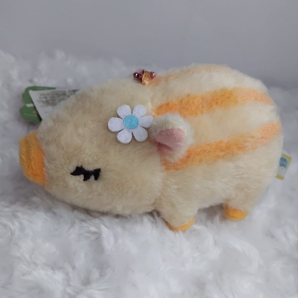 Jual boneka ganci, babi kuning/oren (Amuse) [baca deskripsi] | Shopee ...