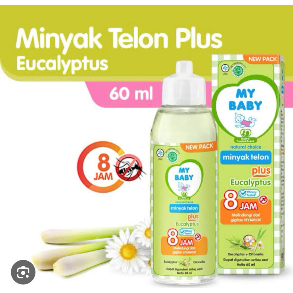 Jual Minyak Telon My Baby Plus 90ML - Anti Nyamuk 8 Jam, Cepat Menyerap ...