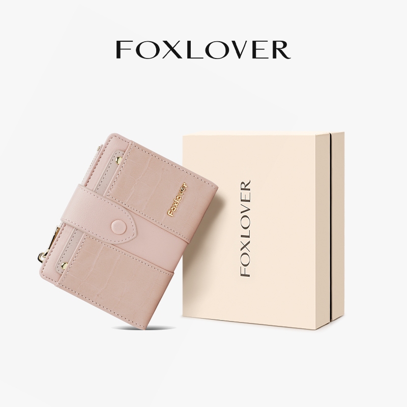 Jual FOXLOVER Dompet Pendek Wanita Dengan Klip Foto Bergaya Desain ...