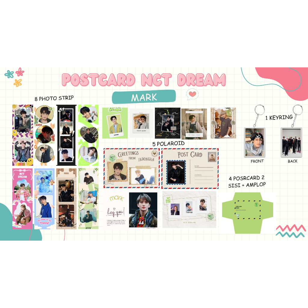 Jual Mini Fankit MARK NCT DREAM Unofficial/Fanmade GIFT BOX KPOP ...