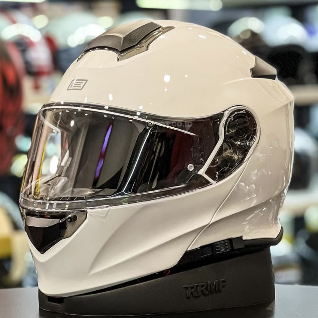 Jual Helm Origine Delta Basic Solid White Gloss Ori | Shopee Indonesia
