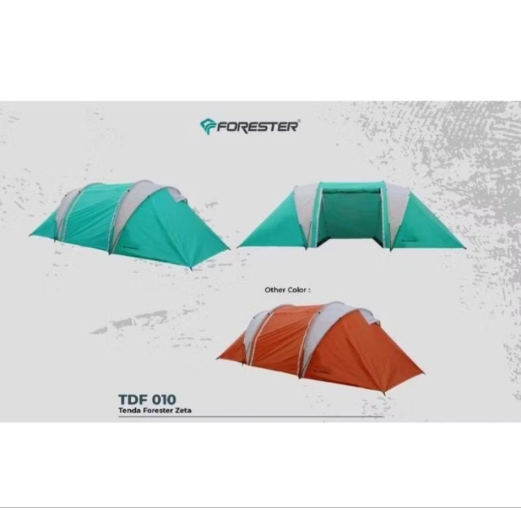 Jual Tenda Forester Zeta Kapasitas 4 Orang Original 100% Camping Jumbo ...
