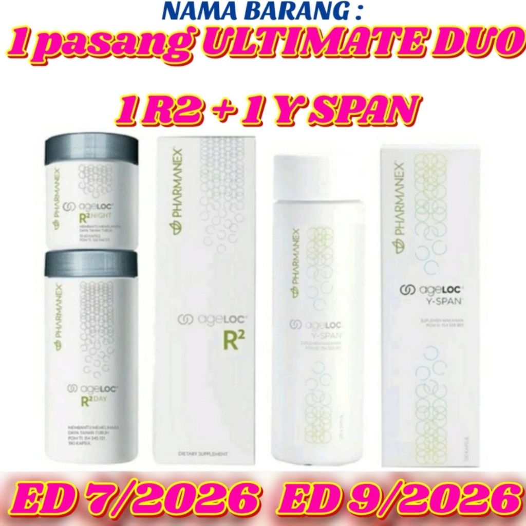 Jual ULTIMATE DUO 1 R2 1 Y SPAN ANTI AGING TERBAIK ED 7/2026 | Shopee ...