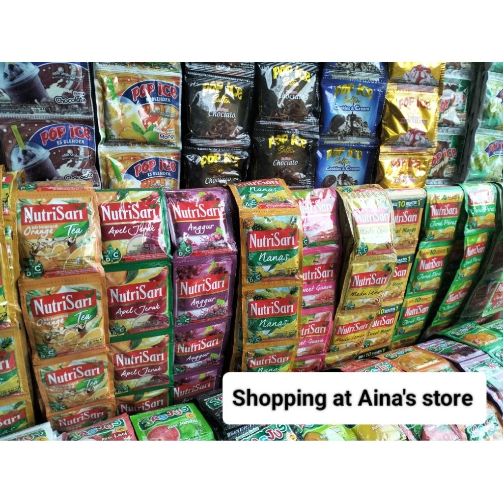 Jual NUTRISARI ALL VARIANT | 1Renceng(10pcs) | Shopee Indonesia