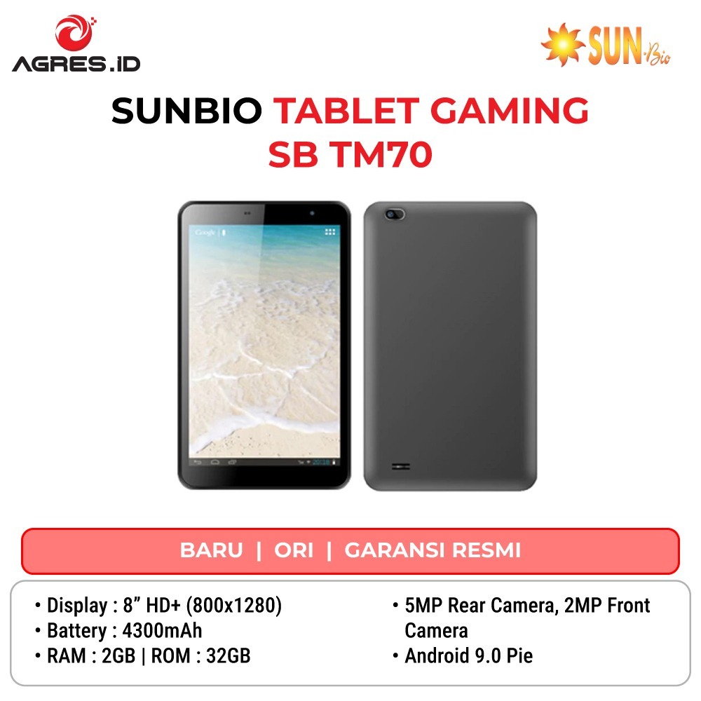 Jual SUNBIO TABLET GAMING SB TM700 RAM 2GB ROM 32GB | Shopee Indonesia
